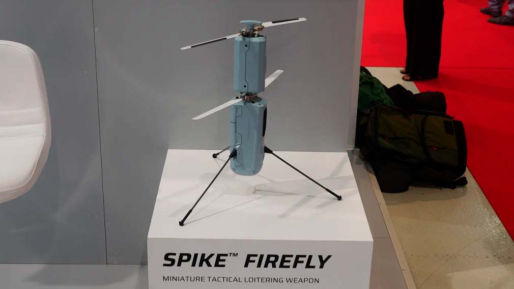 Израильская компания Rafael привезла на выставку ADEX 2022 миниатюрный ...